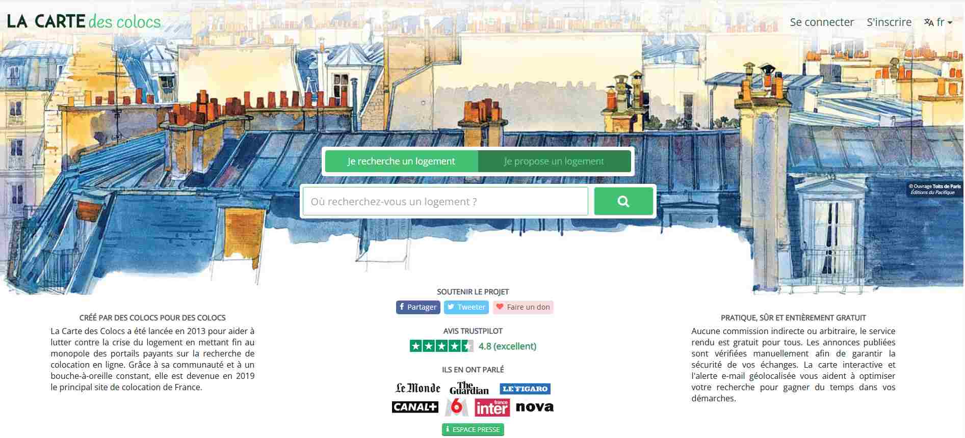La Carte des Colocs : Trouvez votre colocation idéale en un clic ...